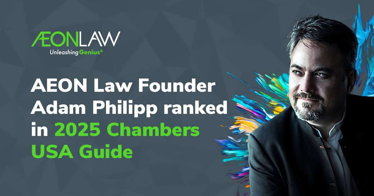 AEON Law Founder Adam Philipp Ranked Again Among Leading IP Lawyers in ...